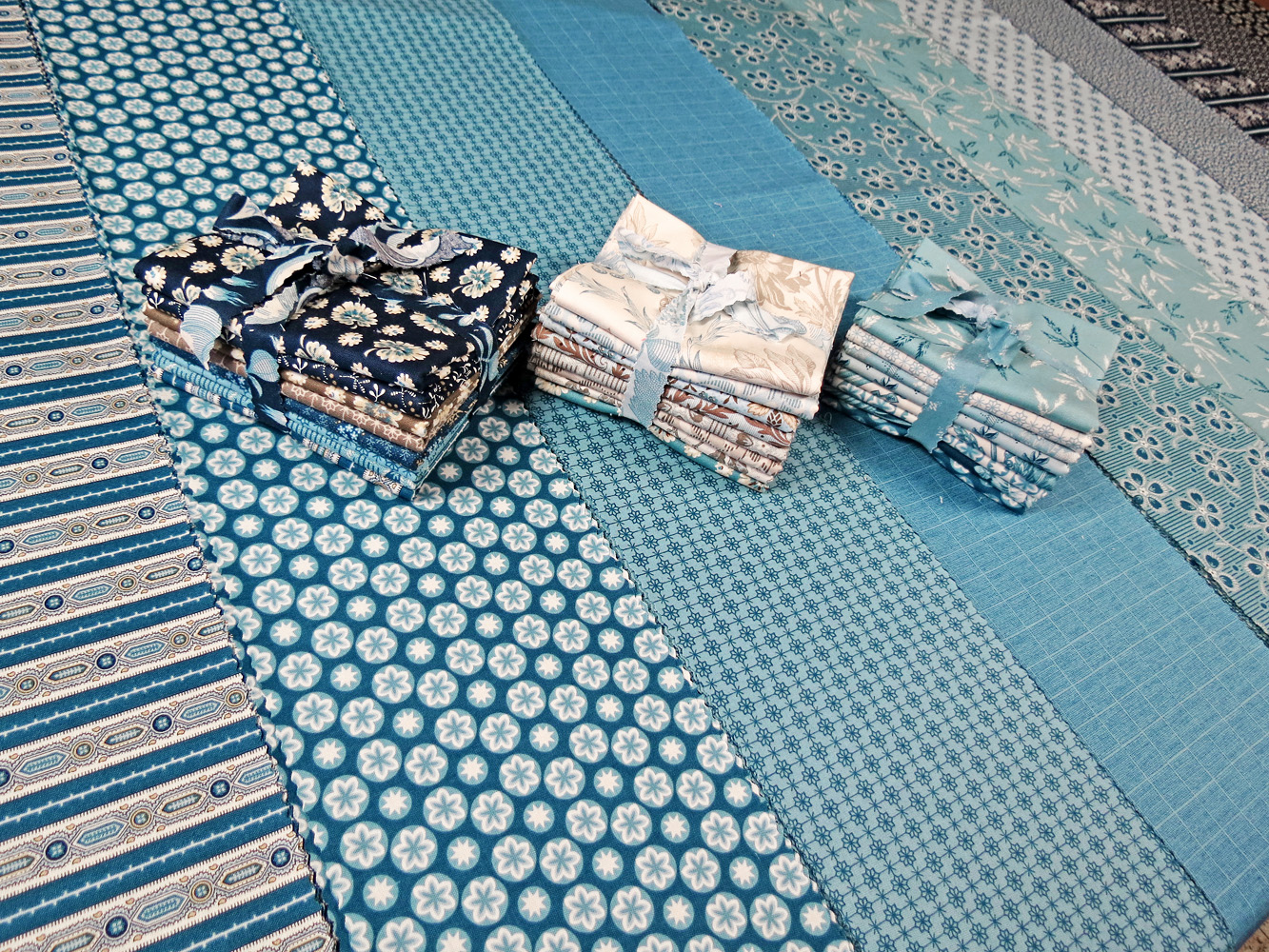 Látky kolekce Cocoa Blue - ragos.cz